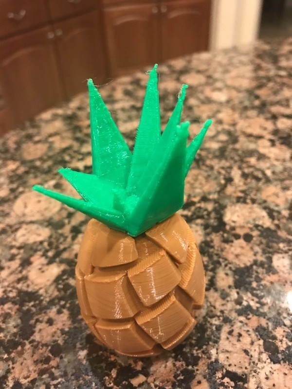 Free STL file Adorable Pineapple・Object to download and to 3D print・Cults