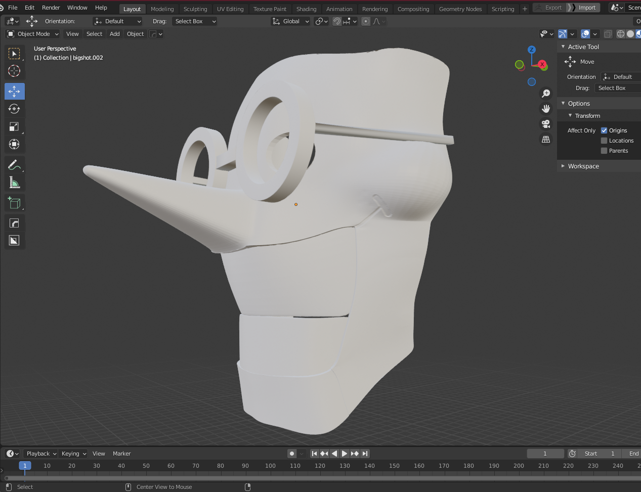 STL file Spamton mask with movable mouth 👄・3D printer design to ...