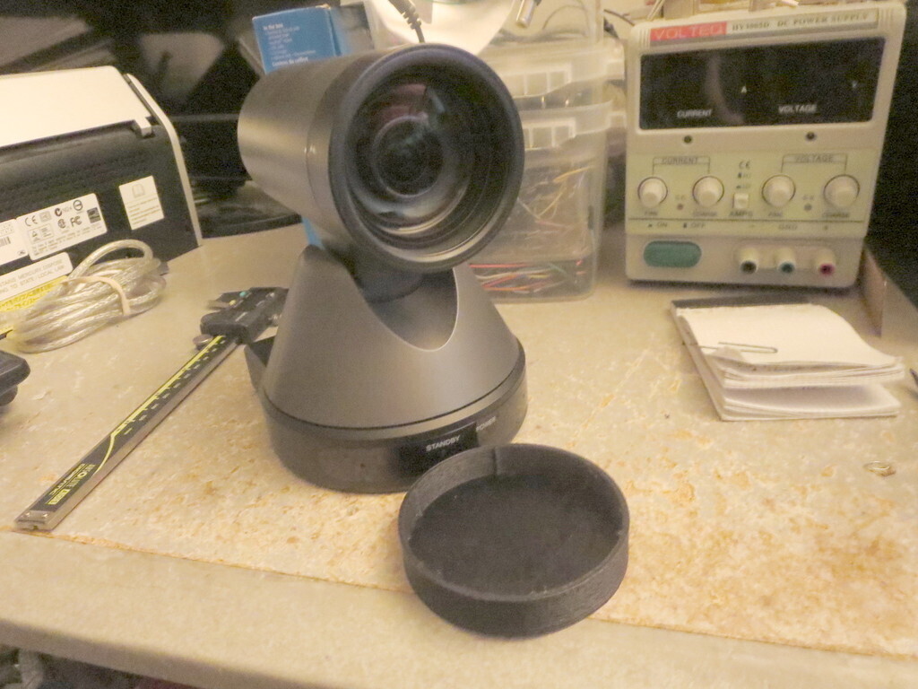 Free STL file StarLeaf Conference Camera Lens Cap・3D printing model to ...