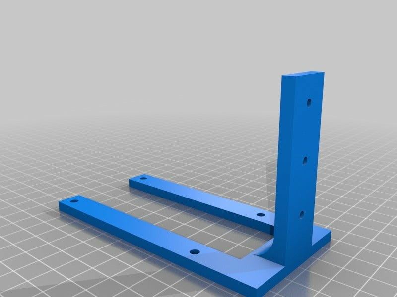 Free STL file Kossel 2020 (mini) extruder mount fits Steve's Extruder ...
