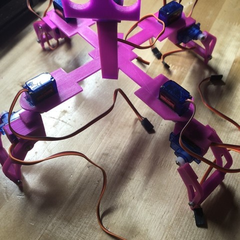 Download STL file SPIDER ROBOT • 3D printing object ・ Cults