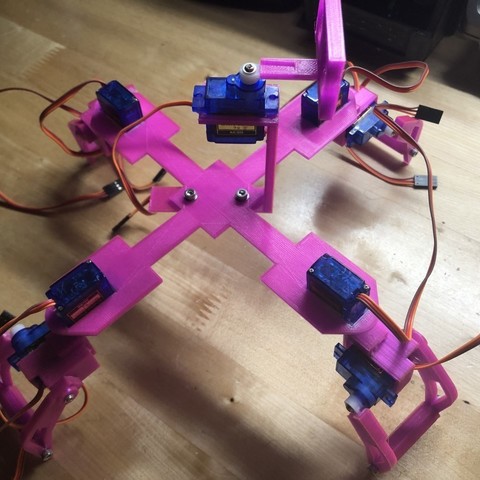 Download STL file SPIDER ROBOT • 3D printing object ・ Cults