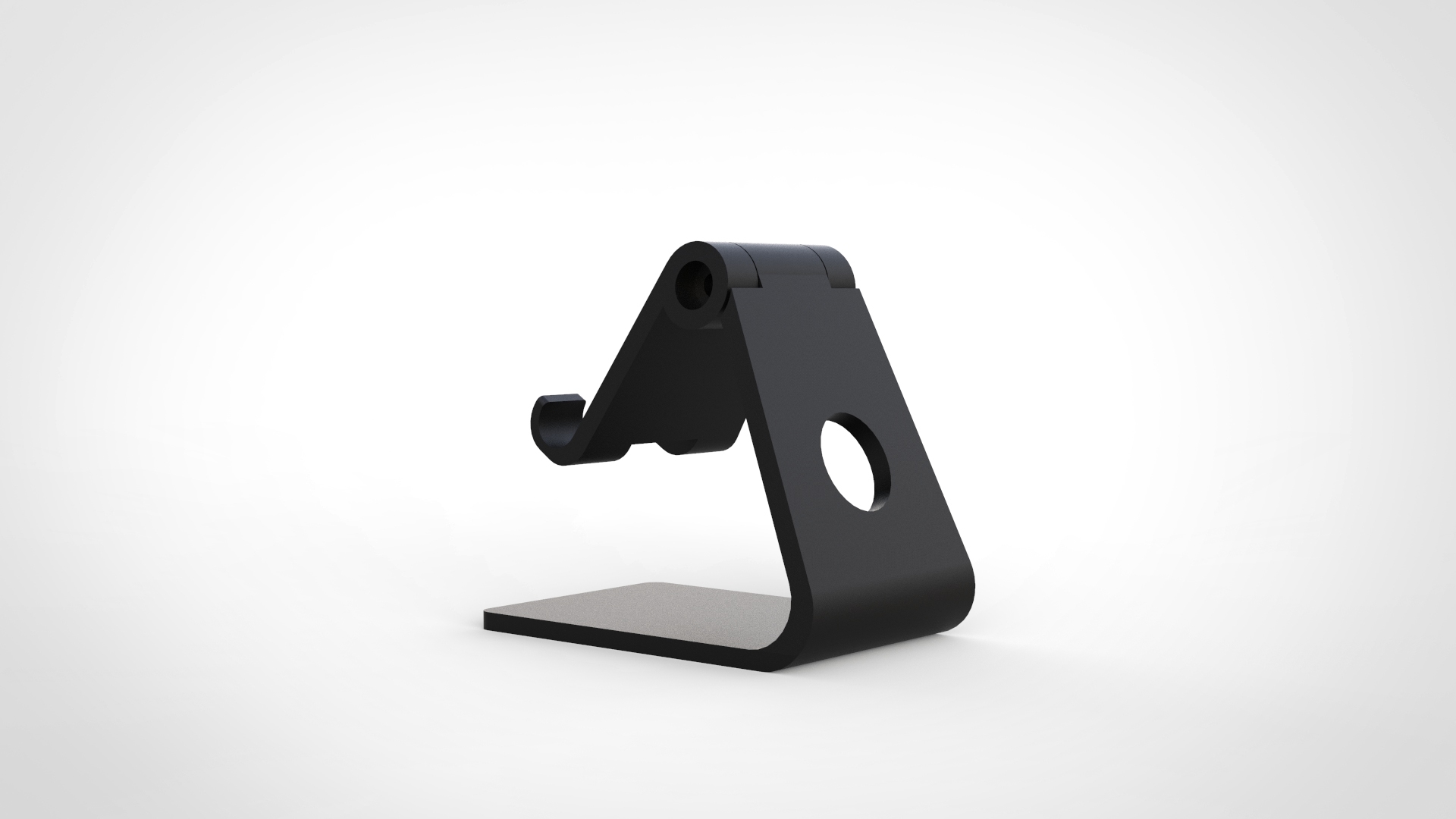 STL file Adjustable smartphone phone holder・3D printing template to ...