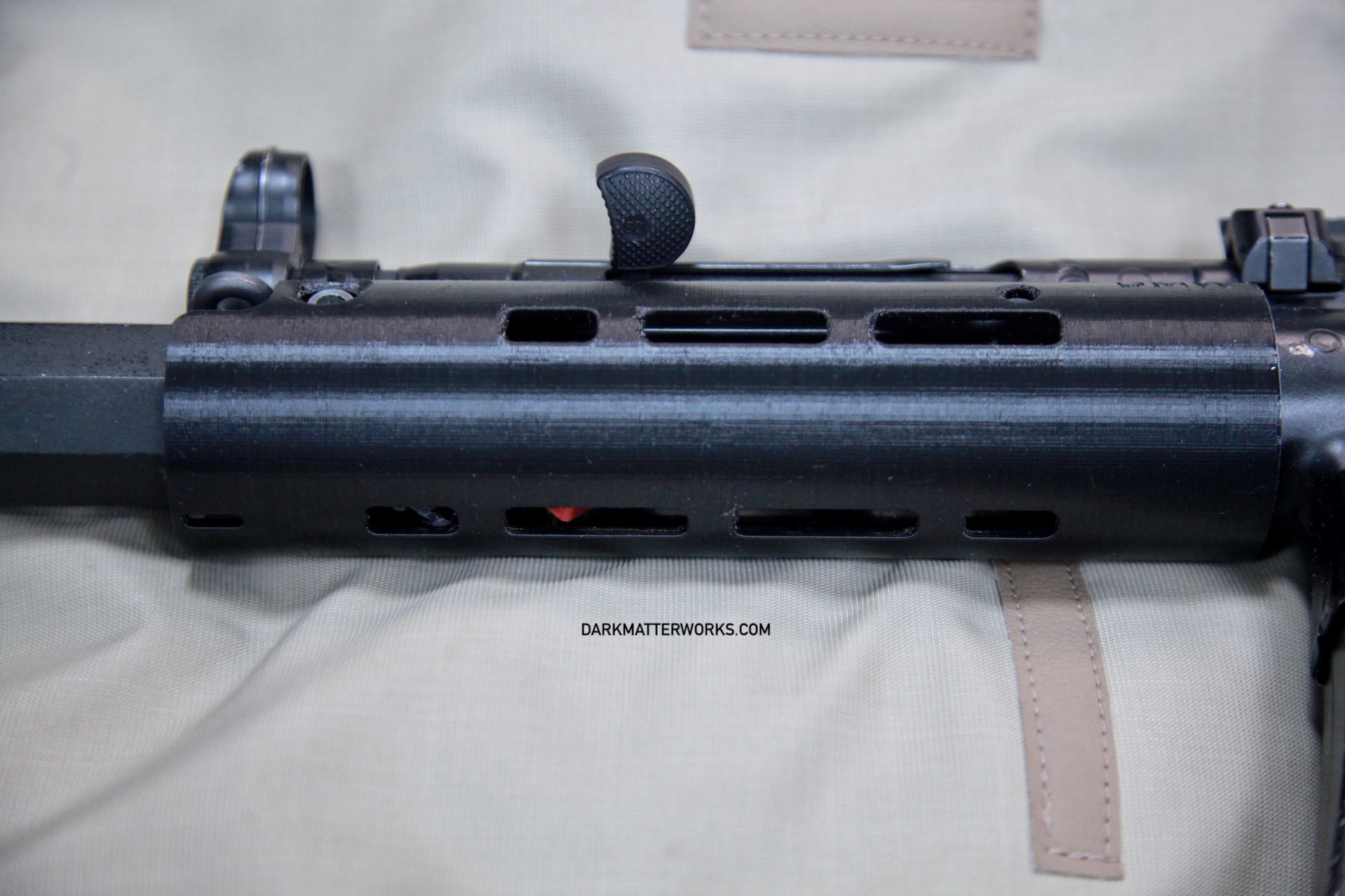 Fichier STL Protège-mains tubulaire pour MP5 airsoft SMG 🔫・Design ...