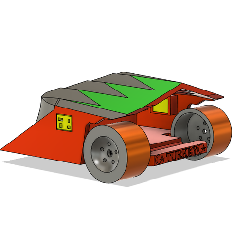 Download 3D printing models Mini Sumo Robot (PRO) Only for winners ・ Cults