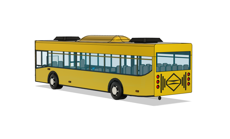 STL file City Bus・3D printable design to download・Cults