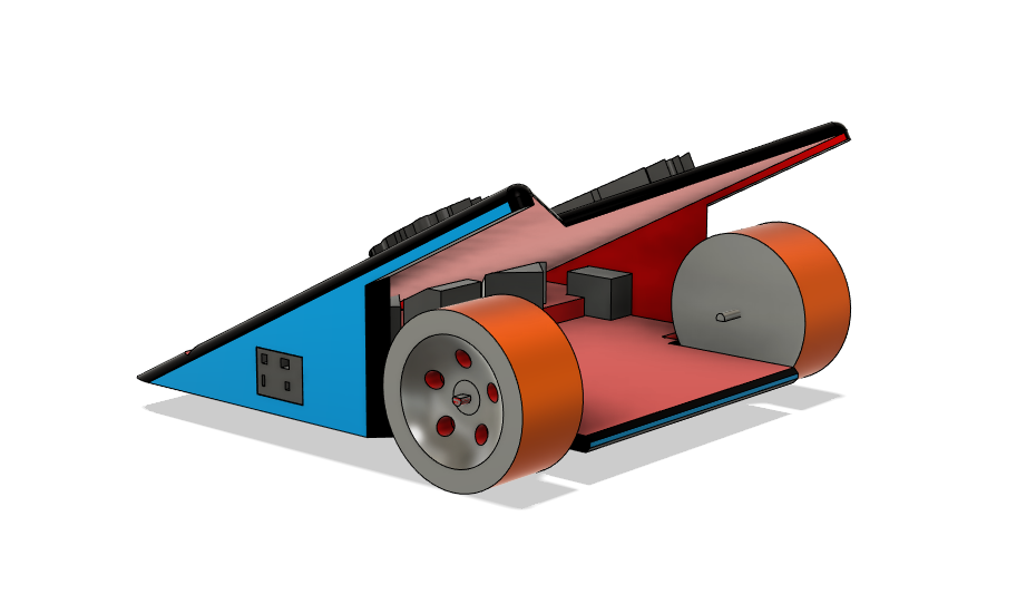 Archivo STL Mini Sumo Robot (PRO) Sólo para ganadores・Modelo imprimible ...