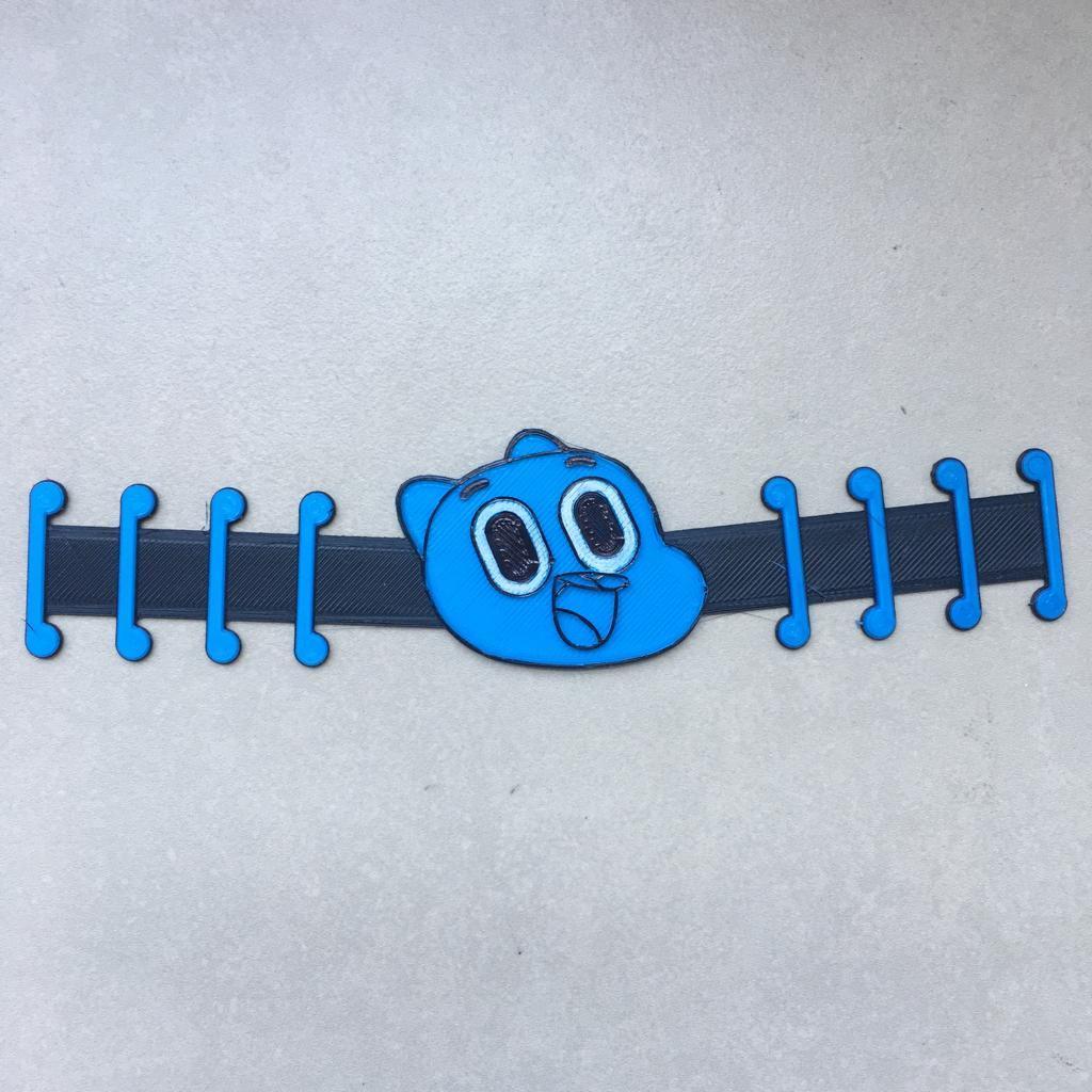 STL file Gumball Mask Strap・3D printable model to download・Cults