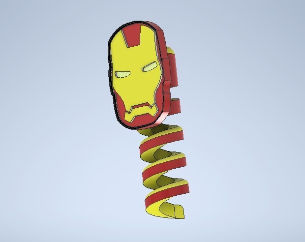 STL file Marvel Ironman Cable Cover-Saver・Model to download and 3D ...