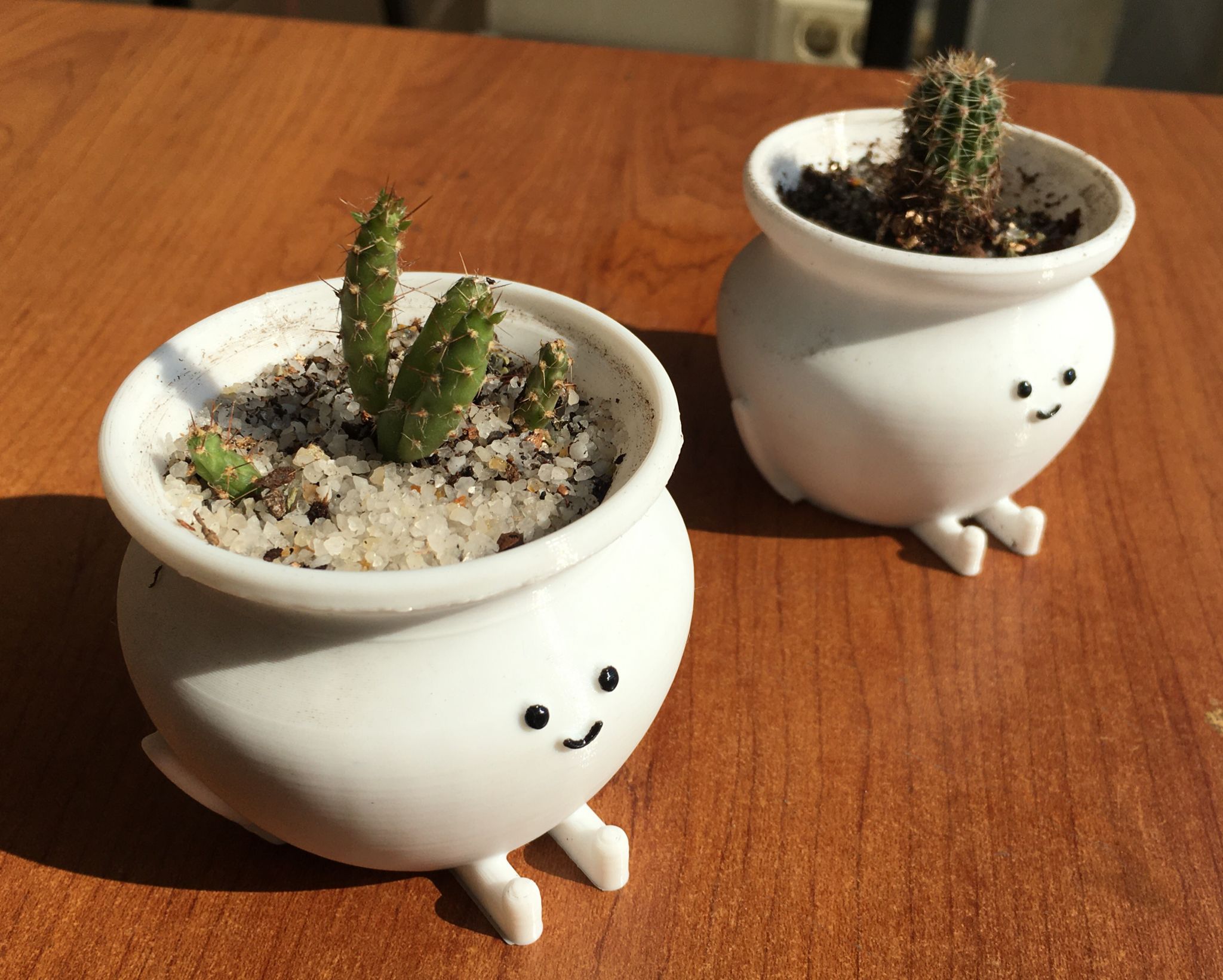 STL file Happy Pot - Easy print 🪴・3D printing model to download・Cults