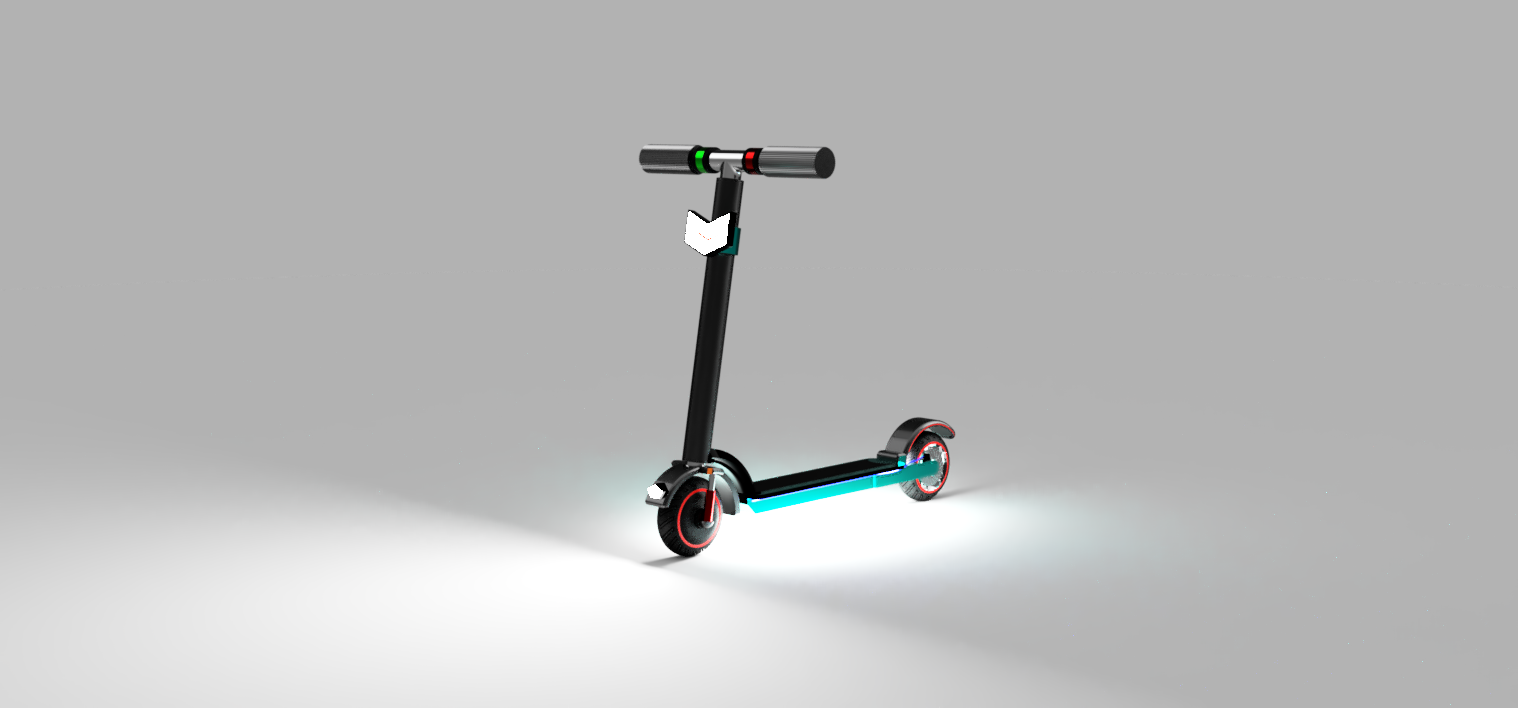 STL file Scooter Model・3D printing template to download・Cults