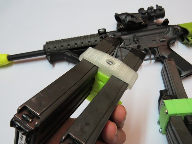 Free STL file Dual Magazine holder・3D printing template to download・Cults