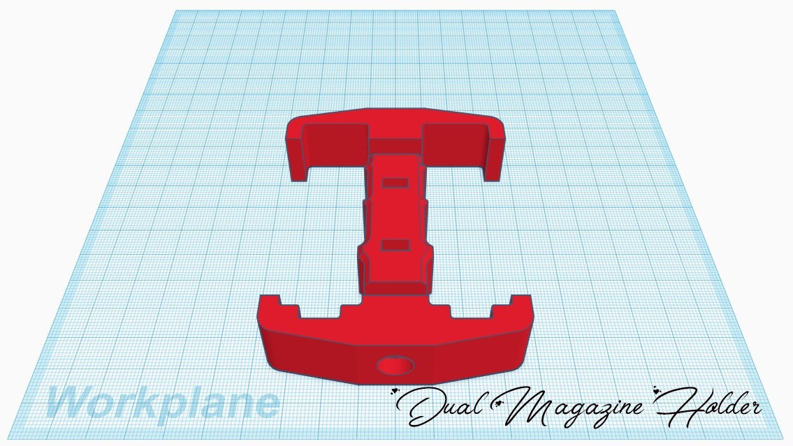 Free STL file Dual Magazine holder・3D printing template to download・Cults