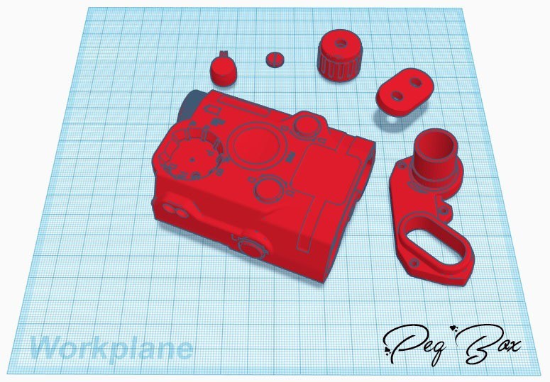 Download free STL file peq box airsoft • Object to 3D print ・ Cults