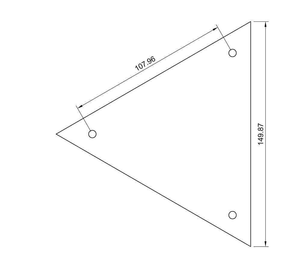 Бесплатный STL файл Triangle connectors・3D-печатная модель для загрузки ...