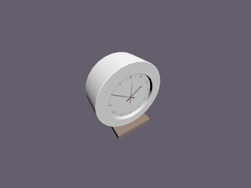 Download OBJ file Alarm clock • Design to 3D print ・ Cults