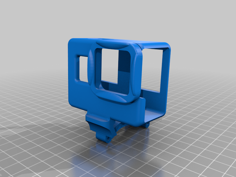 Free STL file Sector5v3 Case GoPro 6 / 7・3D printing idea to download・Cults
