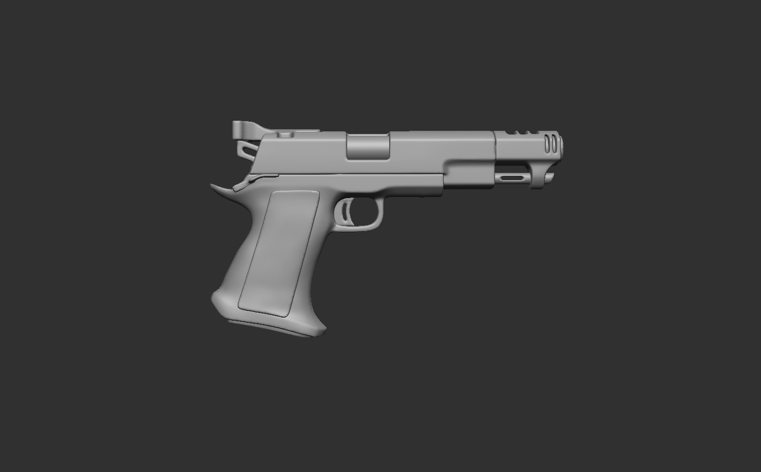 Free STL file prop pistol・3D printer design to download・Cults