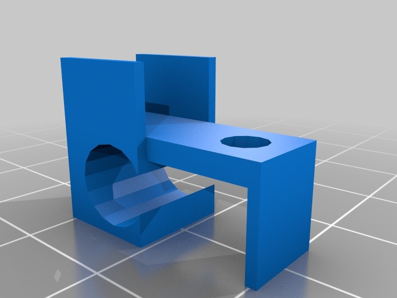 Archivo 3D gratis cable locker for Y chineese reprap like zonestar p802 ...