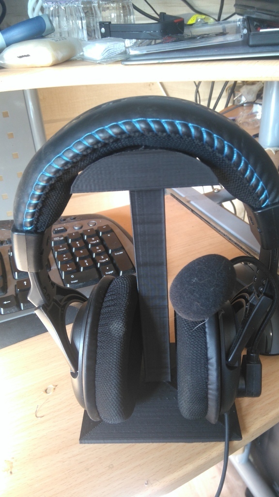 Free 3D file big headset holder・3D print design to download・Cults