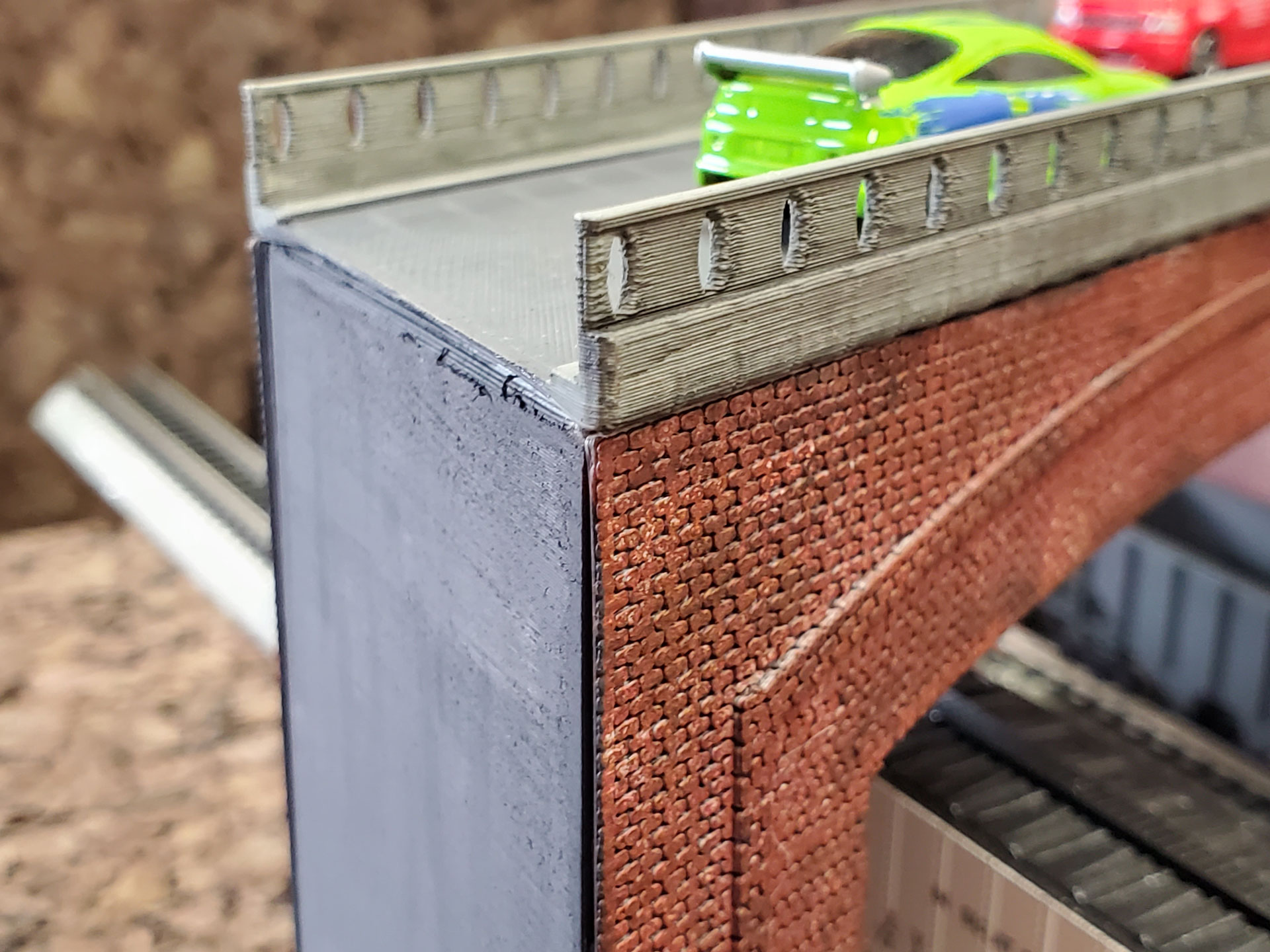 STL file N Scale Double Track Overpass 🌆・3D printing idea to download・Cults