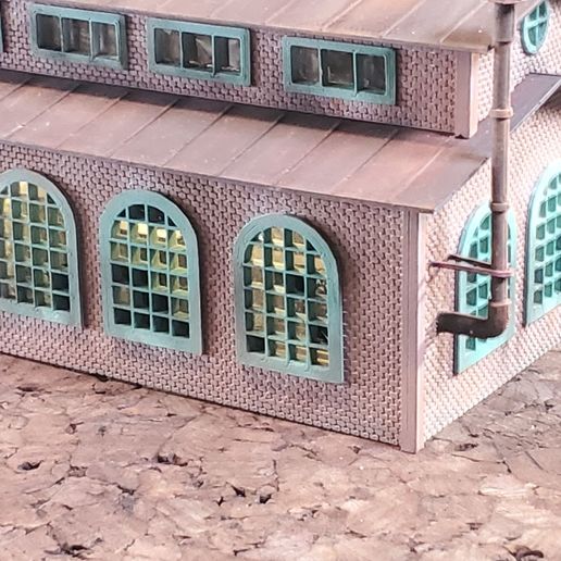 Download STL file N Scale Engine House • 3D printer object ・ Cults