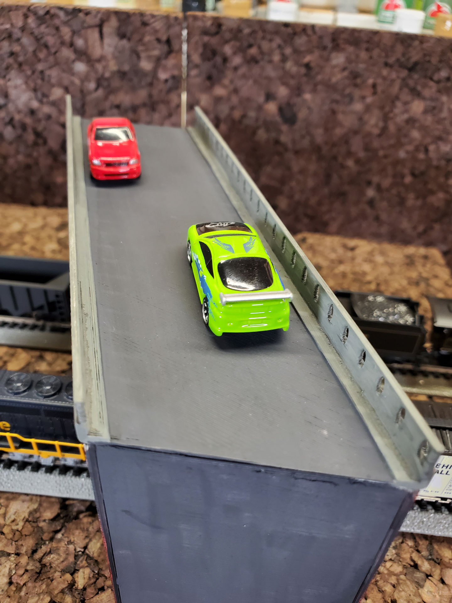 STL file N Scale Double Track Overpass 🌆・3D printing idea to download・Cults