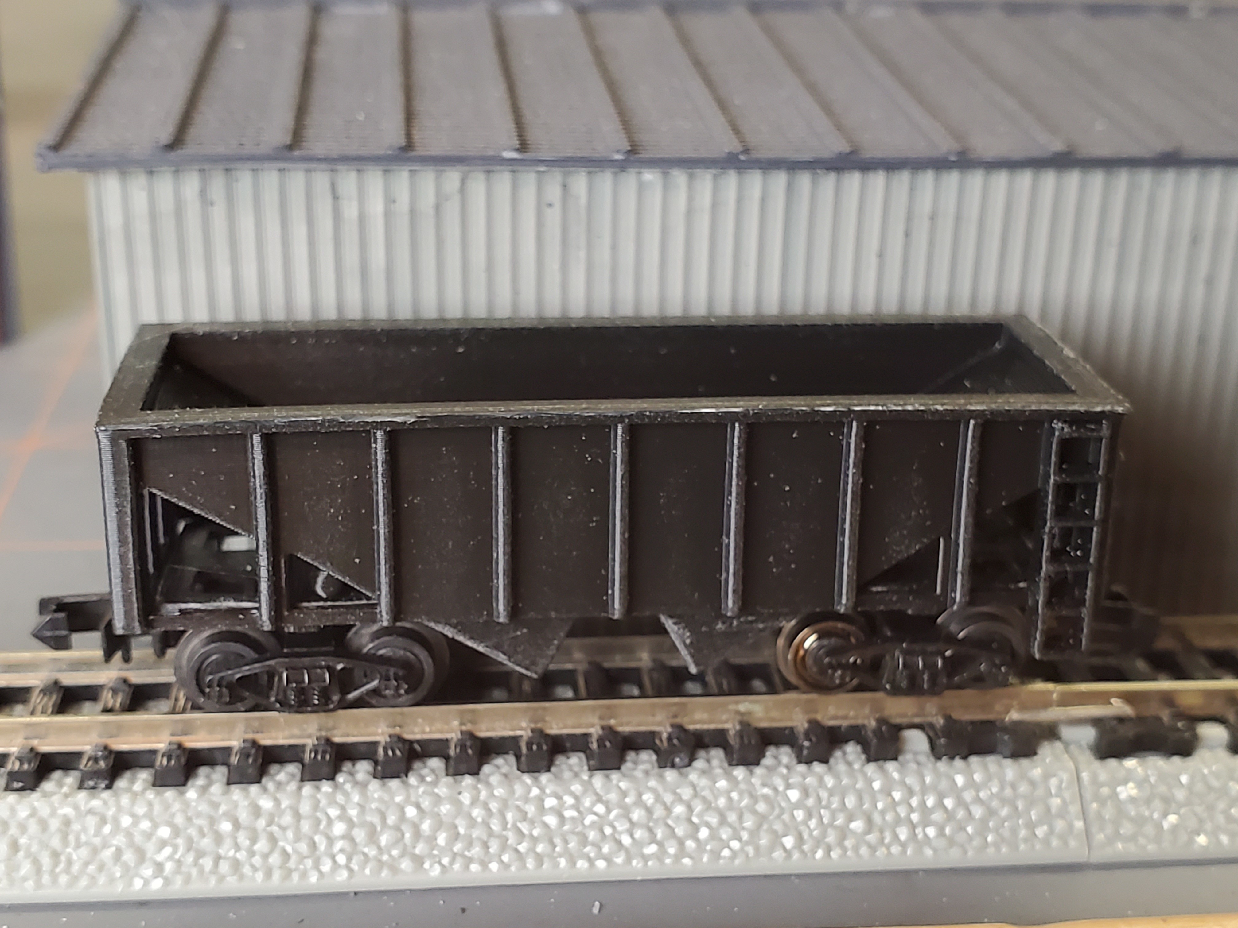 STL file N Scale 55 Ton Coal Car 🚗・3D printing design to download・Cults
