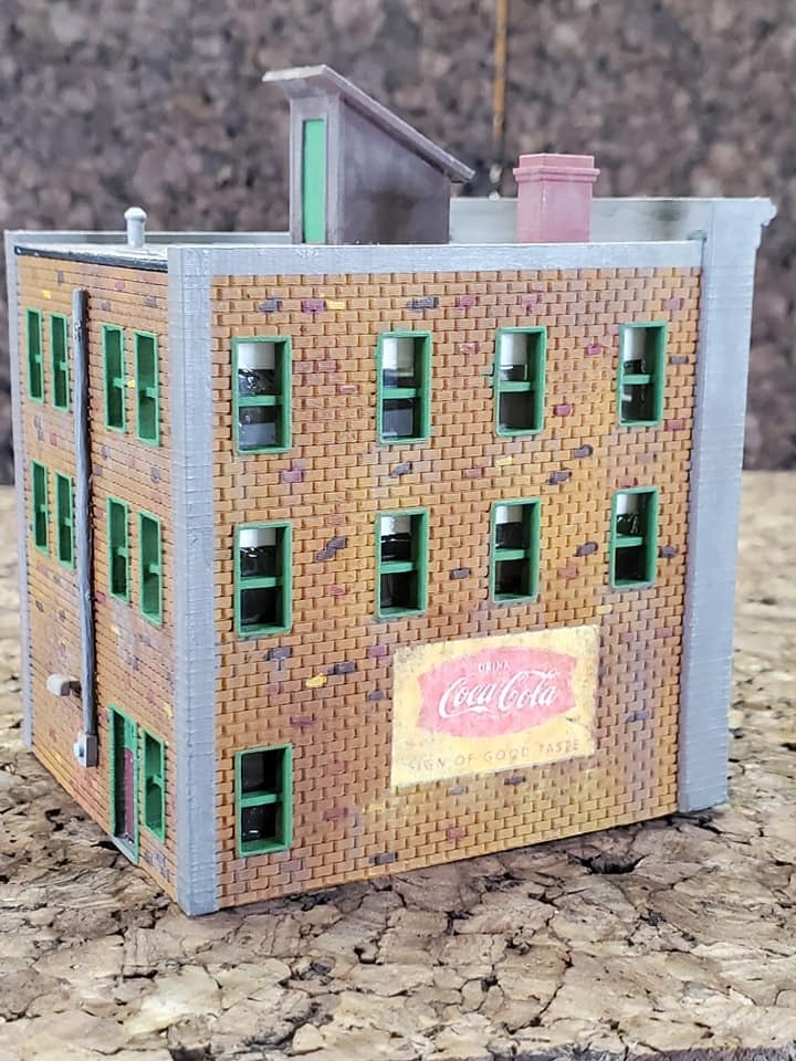 STL file N Scale 3 Story Downtown Building 🏗️・3D print model to ...