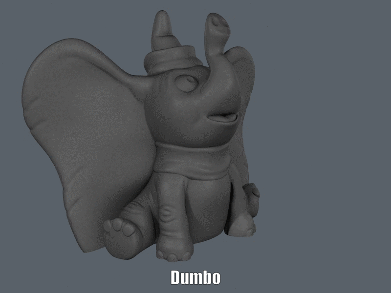 Fichier STL Dumbo (impression facile sans support) 🗿・Design pour ...