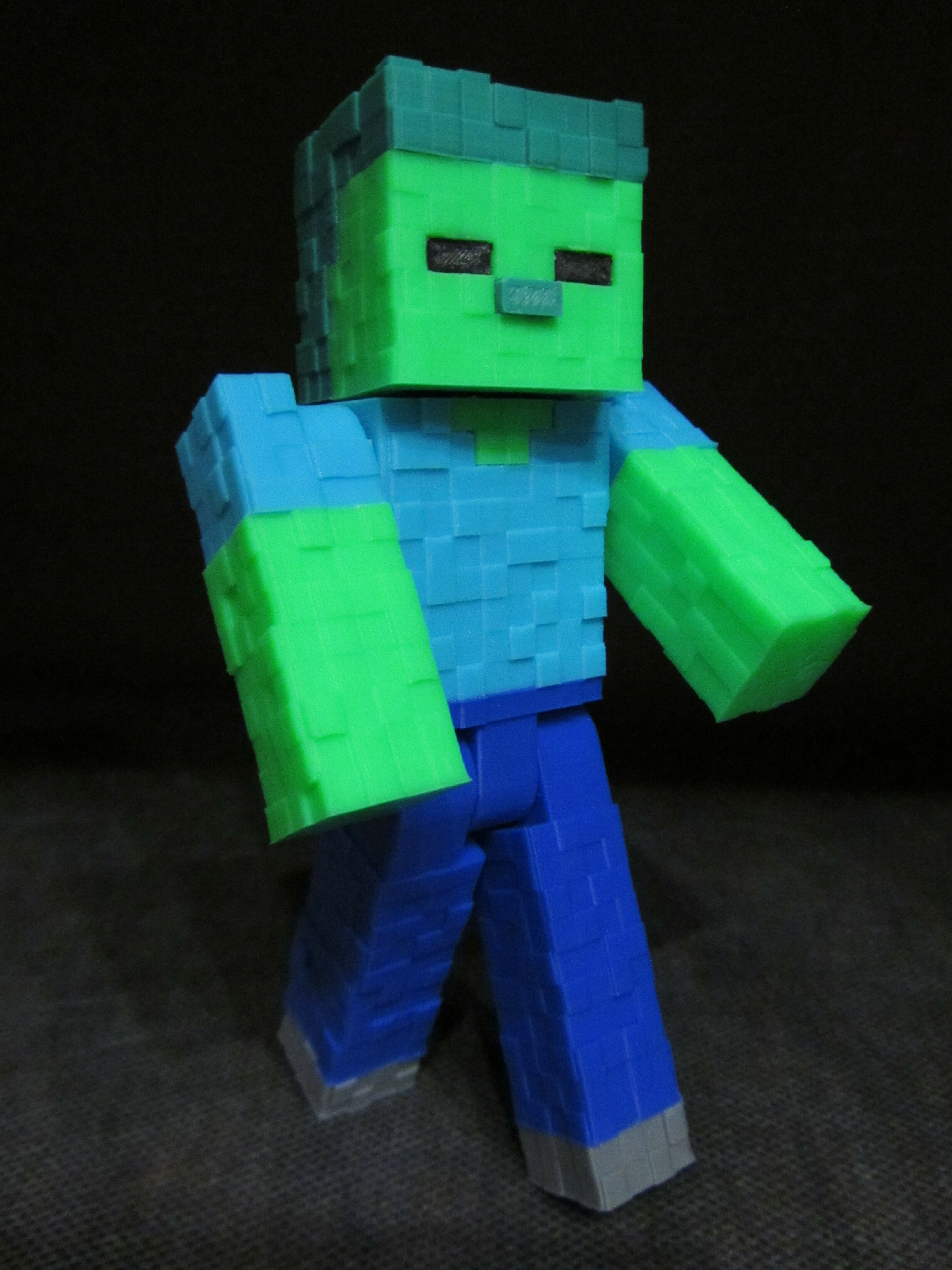Minecraft Zombie Print