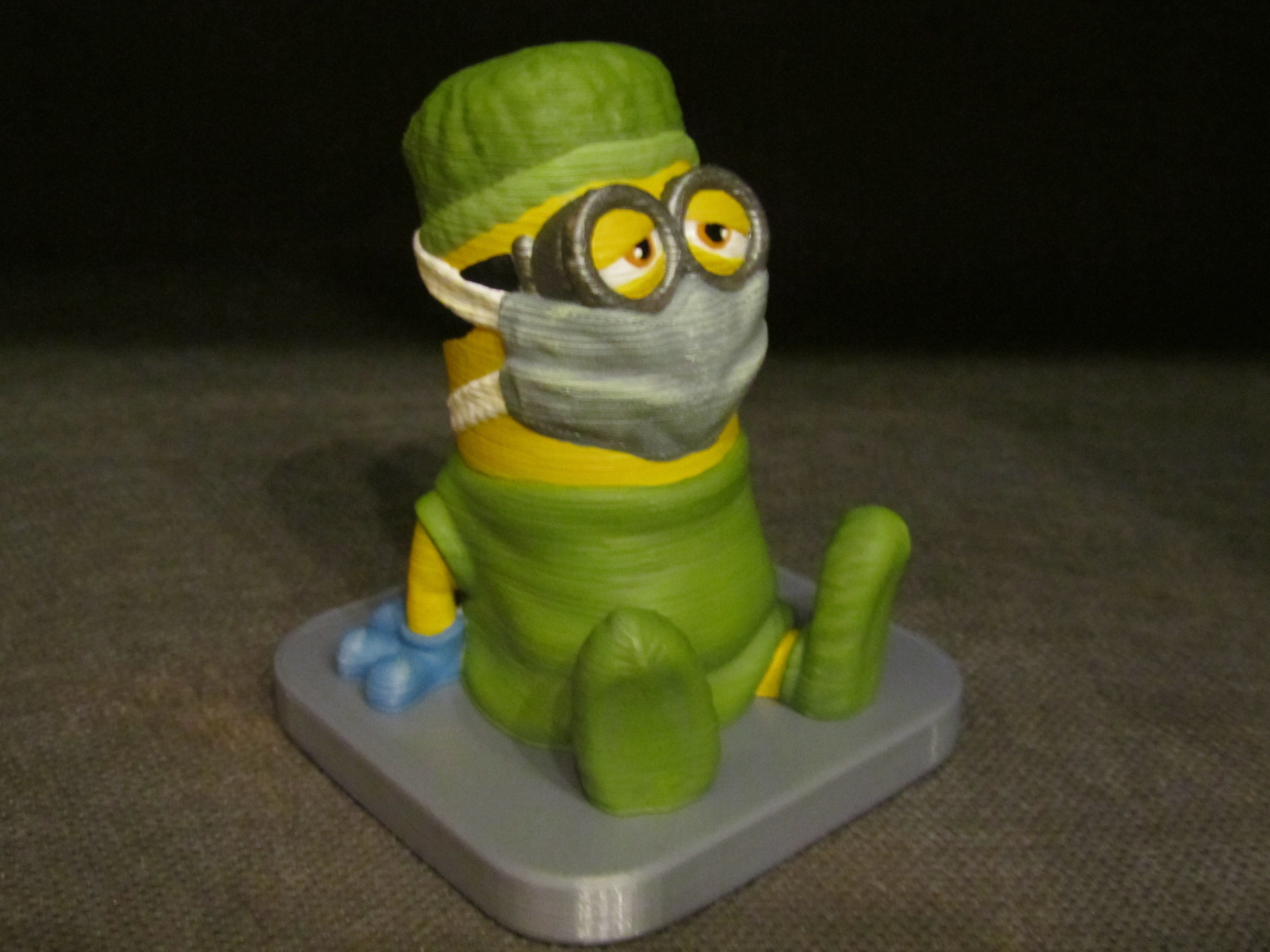 STL file Sick Minion (Easy print no support)・3D printable model to ...