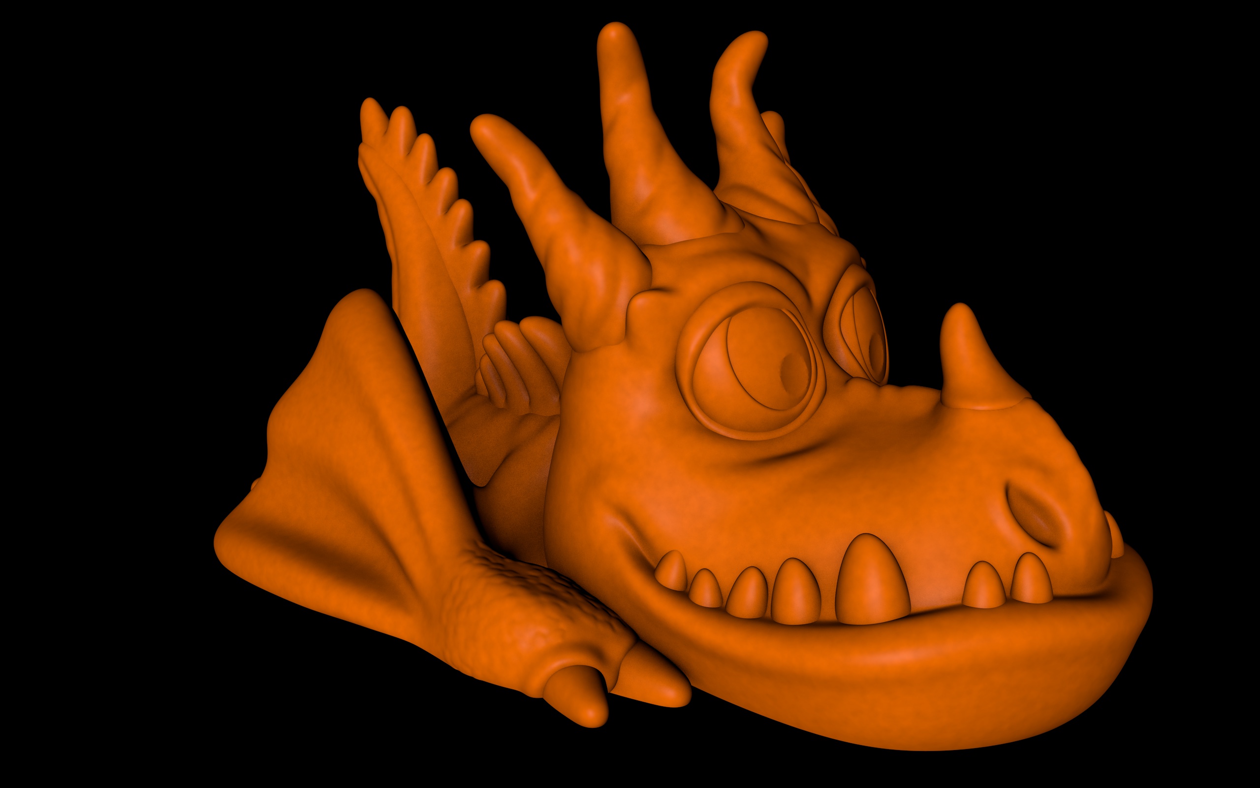 STL file Hookfang (Easy print no support) 🐉・3D printable design to ...