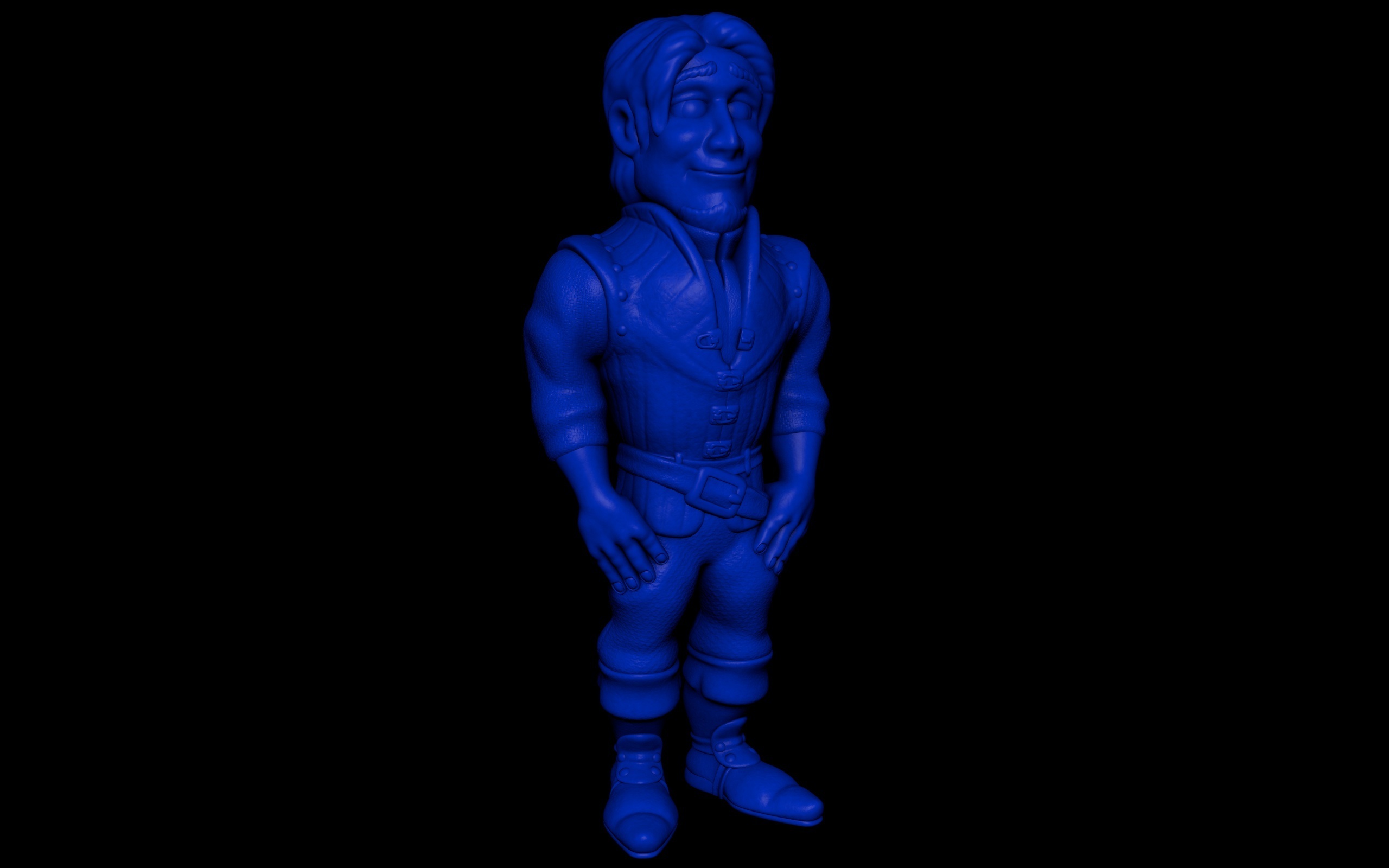 STL file Flynn Rider (Easy print no support) 🗿・3D printable design to ...
