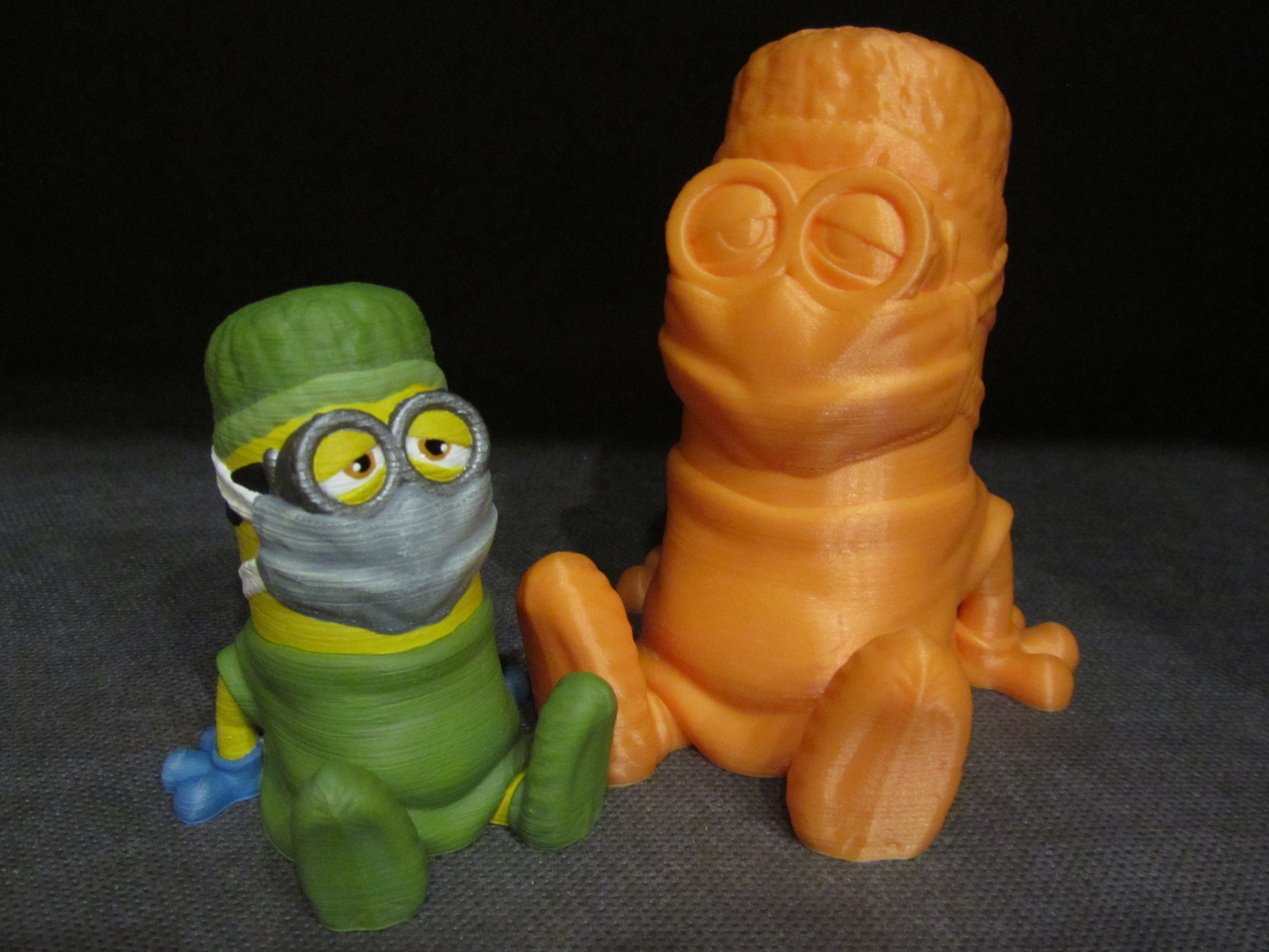 Archivo STL Sick Minion (Easy print no support)・Objeto imprimible en 3D ...