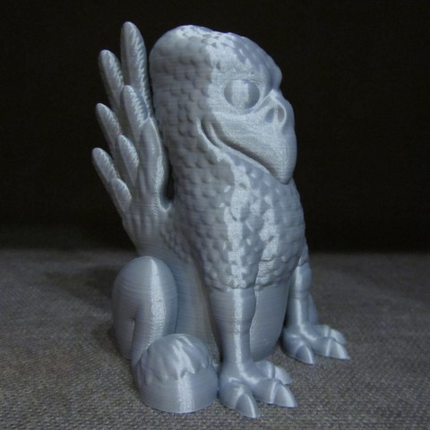 Download free STL file Buckbeak (Easy print no support) • 3D printable ...