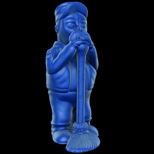 Download free STL file Scruffy (Easy print no support) • Model to 3D ...