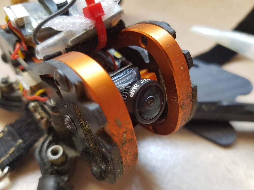 Бесплатный STL файл Caddx EOS2 / Runcam Nano - Full Size Camera adapter ...