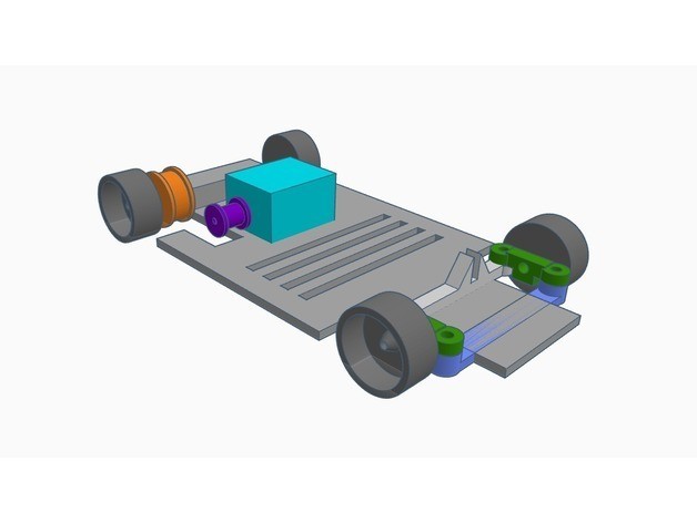 Free STL file Mini RC Drift Car Prototype 🚗・3D printable design to ...