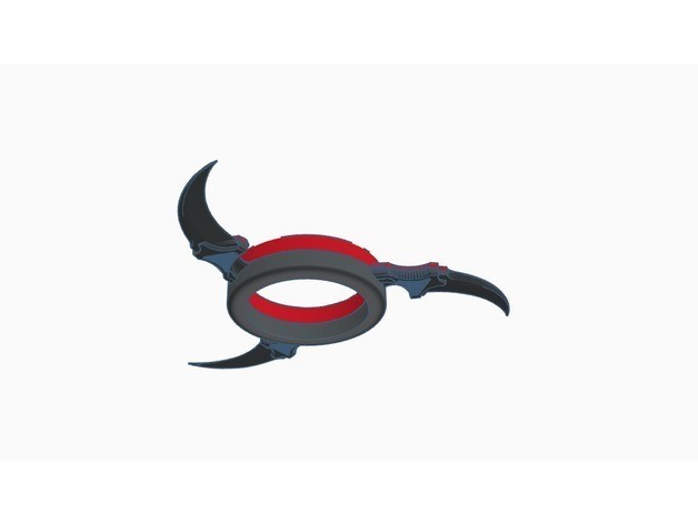 Free STL file Karambit Fidget Spinner・3D printable model to download・Cults
