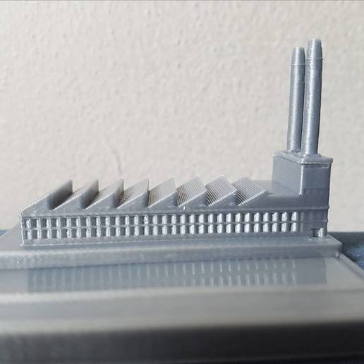 Download free 3D printing designs Mini factory with real river ・ Cults