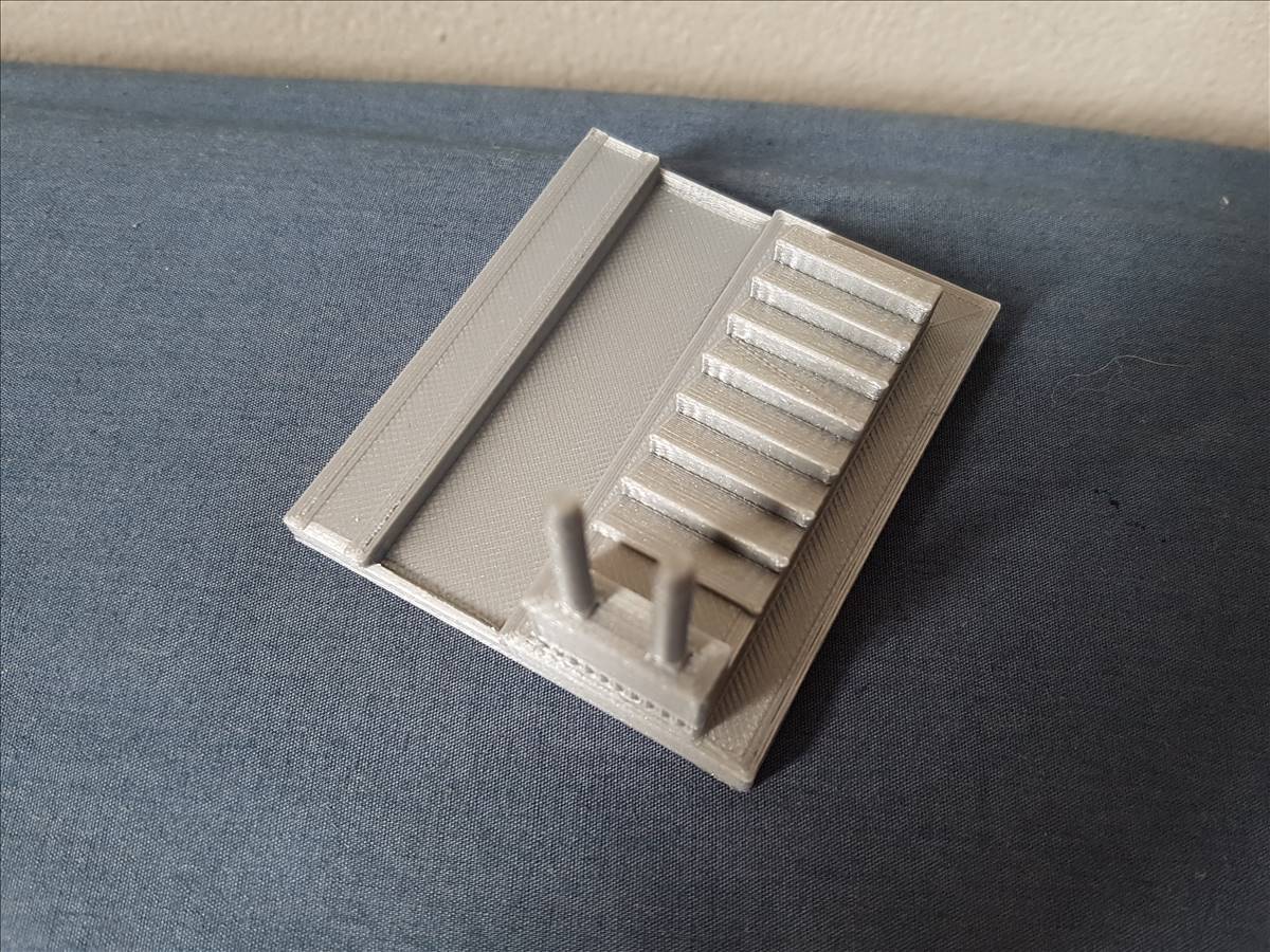 Free STL file Mini factory with real river 🧑‍🏭・Design to download and ...