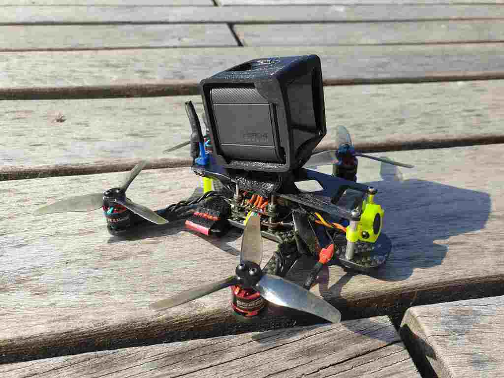 Free STL file GoPro session RS GO mount Lite 📷・Model to download and 3D ...