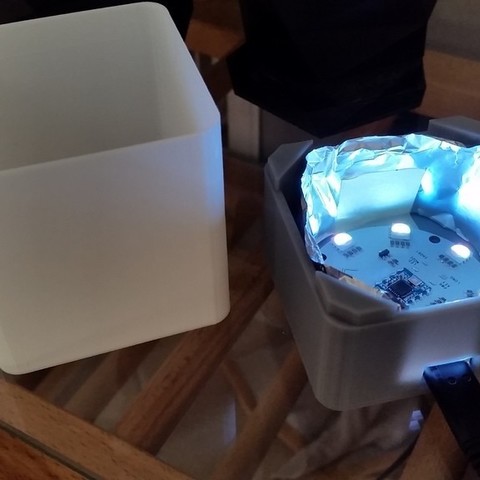 Download free STL file Futuristic Bedside Lamp (RGBW) • Object to 3D ...