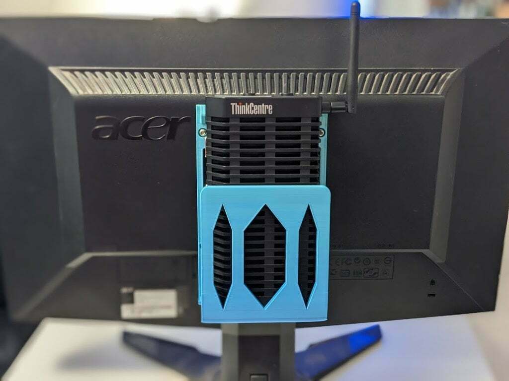 Free STL file Lenovo M90n-1 VESA Mount・3D printer model to download・Cults