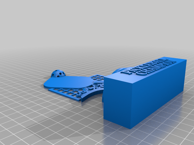 Free 3D file Pickleball Award・3D printing design to download・Cults