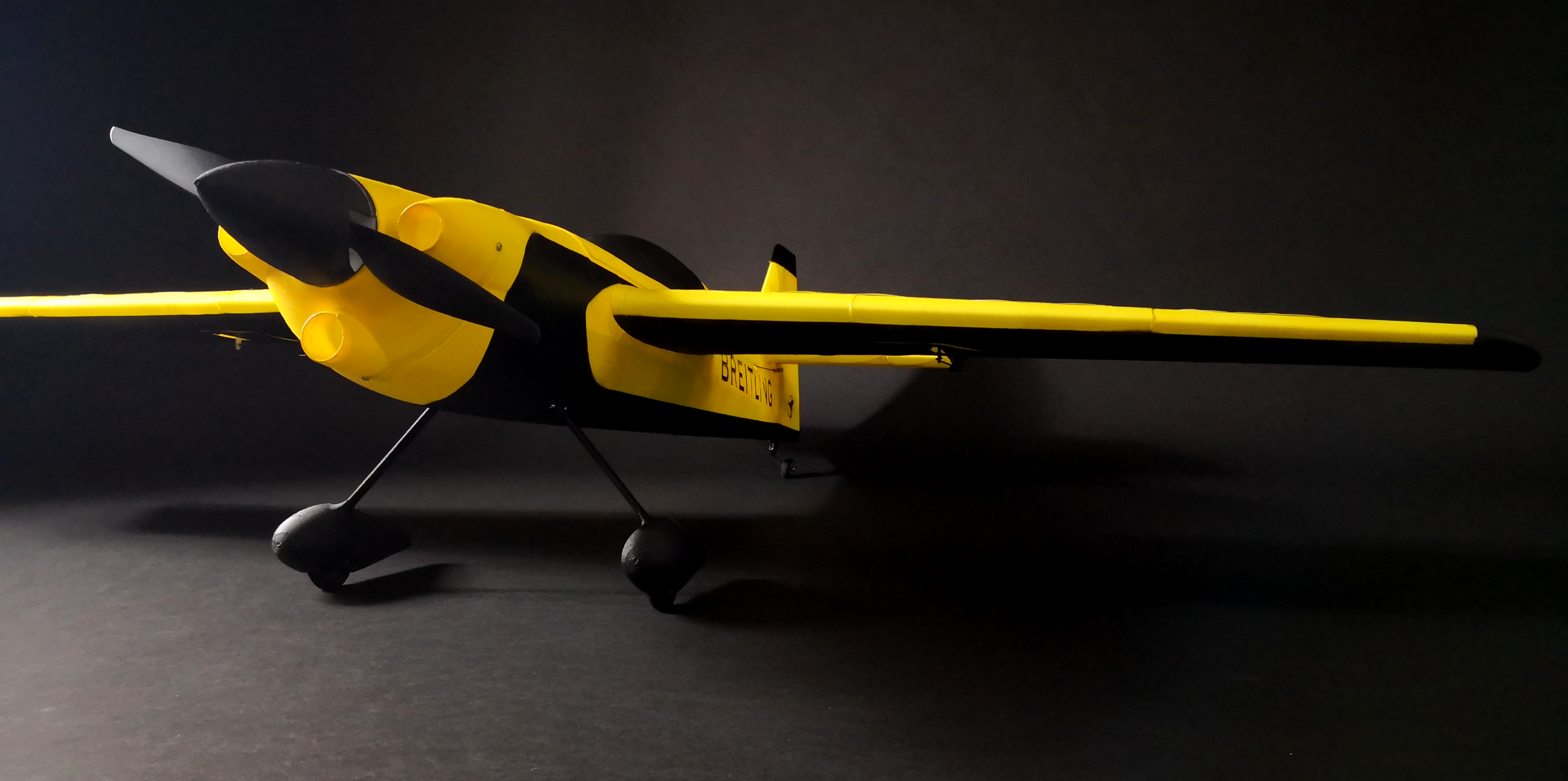 Download free STL file Eclipson MXS-R. Light aerobatic 3D printed plane ...