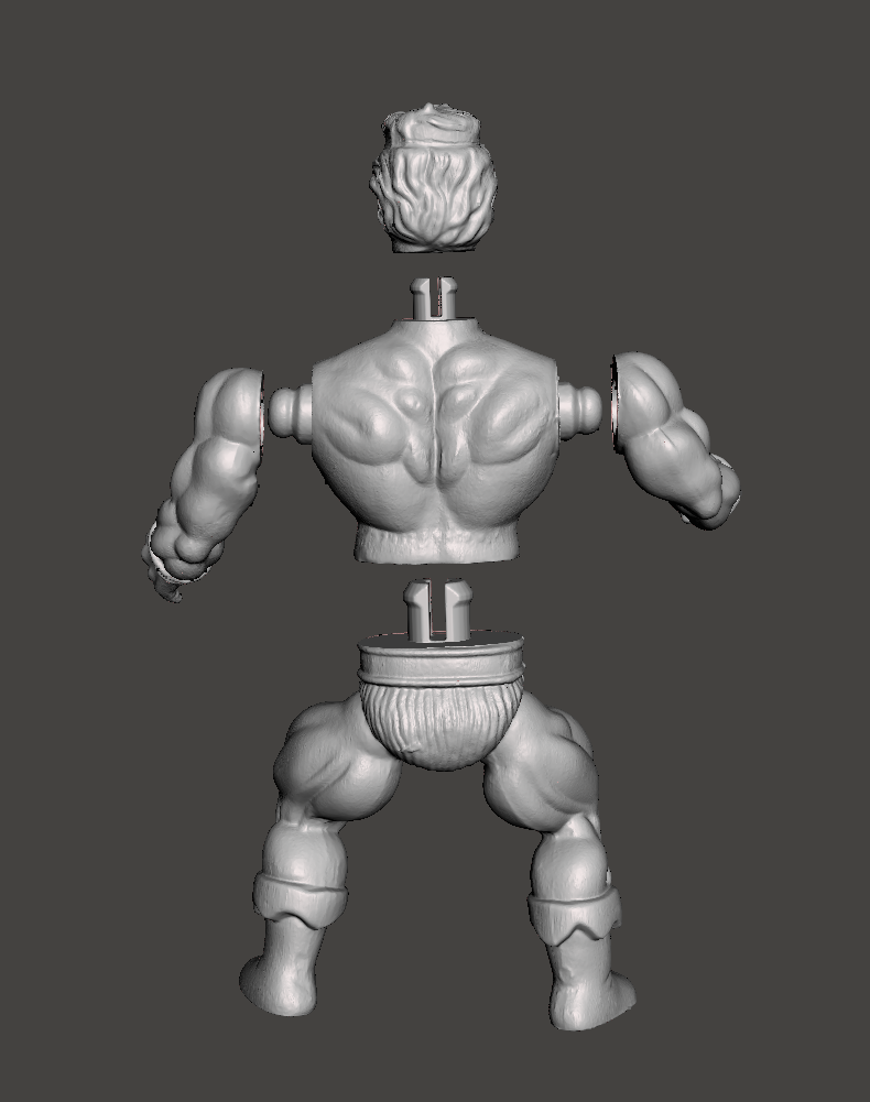 STL file REMCO HERCULES VINTAGE FIGURE・3D printing idea to download・Cults