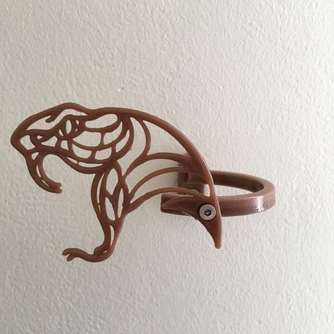 Download STL Curtain hook ・ Cults