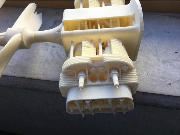 Free STL file Boxer engine Volkswagen style・3D print design to download ...